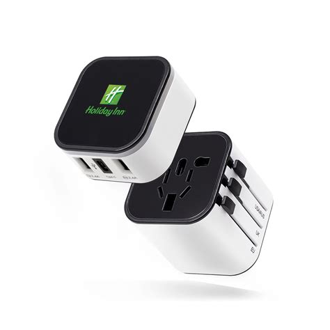 Brilla Illuminating Dual Usb A Travel Adapter Plus Usb C Everson