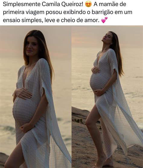 O Universo Camila No Seu Momento Mais Lindo 🤍 A Atriz Encantou Ao