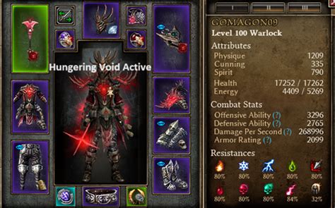 [1 2 0 3 1 2 1 0] Warlock Dreegs Evil Eye Dps 269000 Sr90