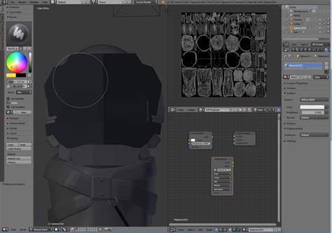 Texture Paint Won T Paint On Some Areas Blender Stack Exchange