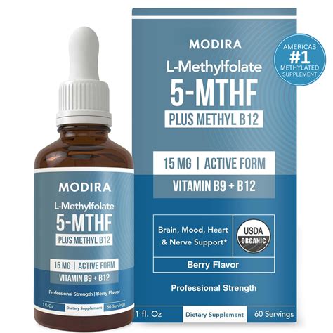 L Methylfolate 5 Mthf Drops Modira