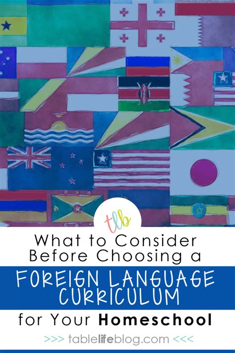 3 Things To Consider When Choosing A Foreign Language Curriculum