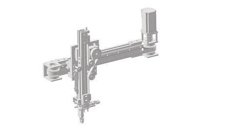 Robot Gripper 2 Axis X Z Gripper 90 Degree Rotate Free 3d Model Cgtrader