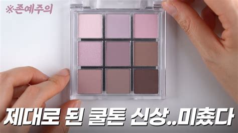 💜파워 쿨톤💜 극강의 찐 쿨톤 팔레트가 나왔다 Youtube