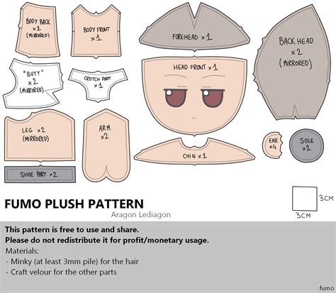 Reblog By Miracletails · 4 Images In 2025 Plush Pattern Plushie Patterns Cute Sewing Projects