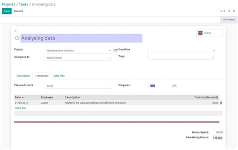 How To Have A Simple And Effective Project Management Tool Using Odoo ERP