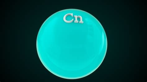 Copernicium Chemical Element 3d Model Turbosquid 2143740