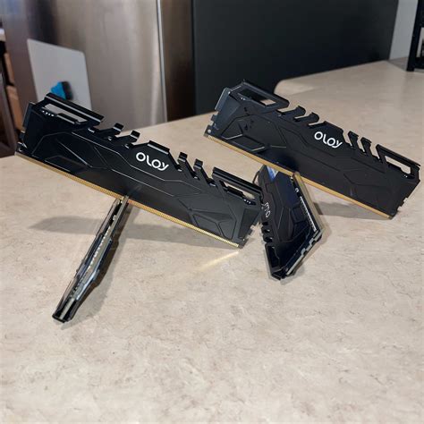 Black Oloy Ddr4 Ram Sticks 32gb 4x8gb 3000 Mts Cl16 Jawa