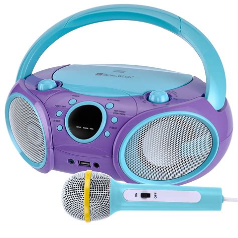 Singingwood Np030ab Cv Karaoke System With Bluetooth Cd Player Radio