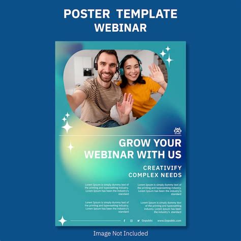 Premium Psd Poster Template Webinar Class