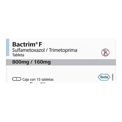 Bactrim 800 Mg160 Mg 15 Tabletas Walmart En Línea