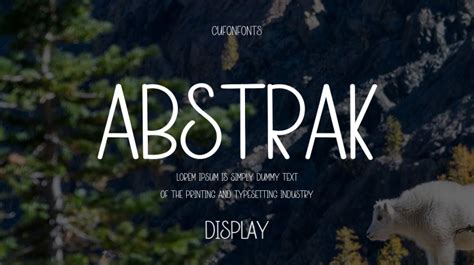 Abstrak Font Download Free For Desktop And Webfont