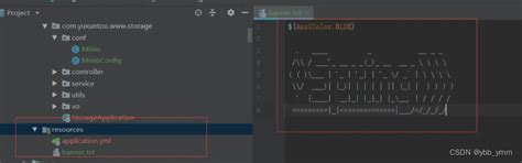 Springboot的字符画（bannertxt）bannertxt图案 Csdn博客