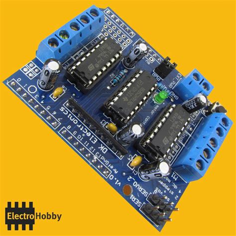 L293d Motor Shield Arduino Uno Y Mega Control De Motor