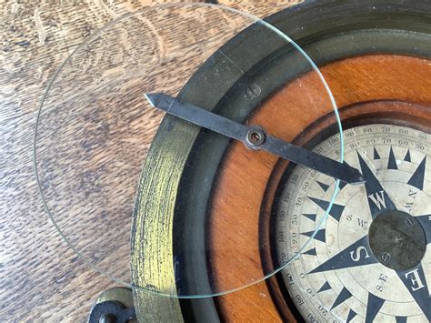 A Large Desk Compass