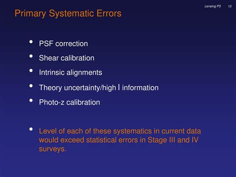 P5 February 22 2008 Weak Gravitational Lensing Ppt Download