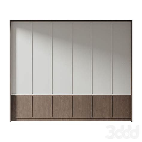 Wall Panel 04 3d панель 3d модель в 2025 г Стена из деревянных панелей Обшивка стен