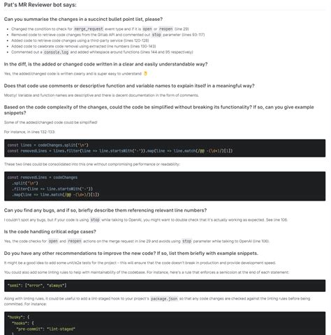 Merge Request Reviewer Bot Community Openai Developer Community