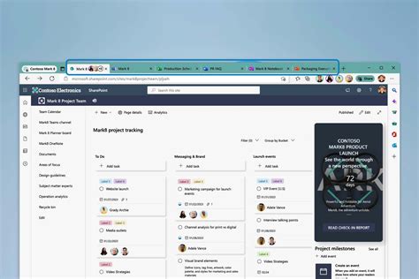 Microsoft Edges Workspaces Feature Lets You Share A Group Of Tabs With