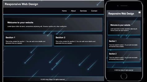 responsive website design using html css and javascript youtube