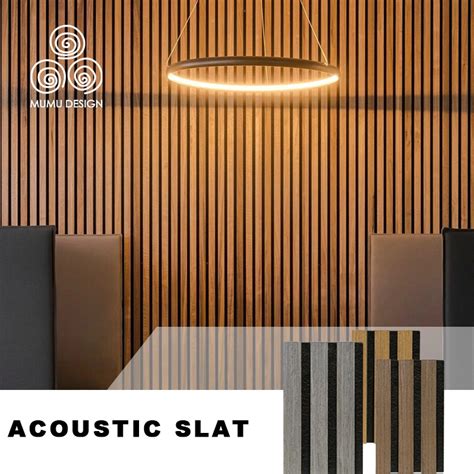 Mumu High Quality Natural Oak Wooden Acoustic Wall Panel For Living