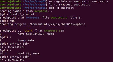 操作系统实验报告2：linux 下 X86 汇编语言1gas Gnu Assembler In Atandt Mode Csdn博客