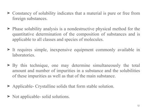 Phase Solubility Analysis And Ph Solubility Profile Pdf Chemistry
