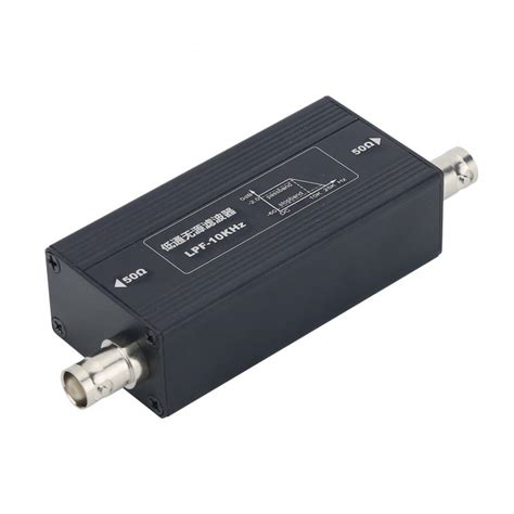 High Quality Lc Passive Low Pass Filter Lpf 10khz 50ohm For Rx With Dual Bnc Female Connector