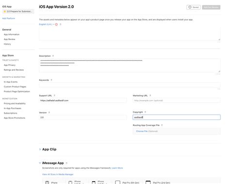 Ios Unable To Submit New Version In Appstore Connect Stack Overflow