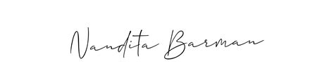 91 Nandita Barman Name Signature Style Ideas Fine Electronic Sign