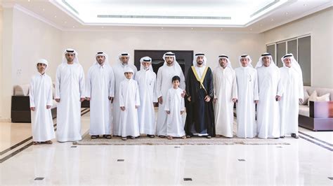 حمدان بن محمد يحضر أفراح القمزي والفلاسي الاتحاد للأخبار