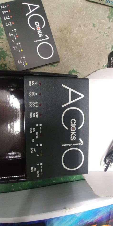 Cioks Ac10 페달파워 팝니다 중고악기 뮬