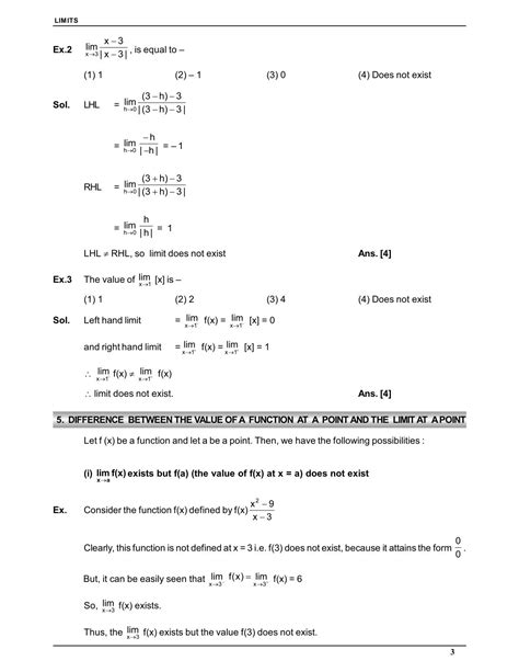 Functions And Limits Notes For Class 12 And Iit Jee