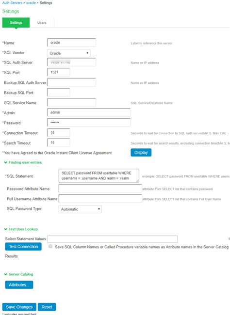 Using An Sql Auth Server