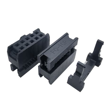 2 54mm Pitch 10 Position Straight Gold Header Ribbon Cable Idc Idc Connector And Board To