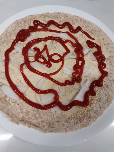 우와 또띠아 표고 버섯 피자