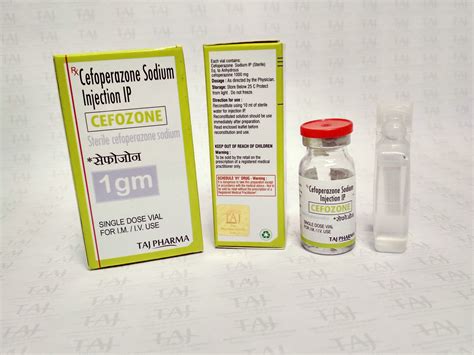 Cefoperazone Injection Cefoperazone Anti Biotic Injection Cefozone
