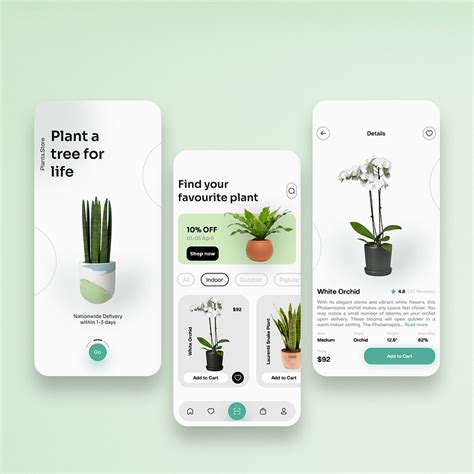 Planta Plant Ui Design By David Odafe On Dribbble