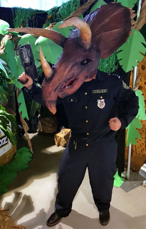 My Coworkers Homemade Triceracop Costume Is Amazing Imgur