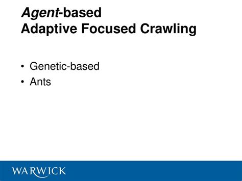 ppt adaptive focused crawling powerpoint presentation free download