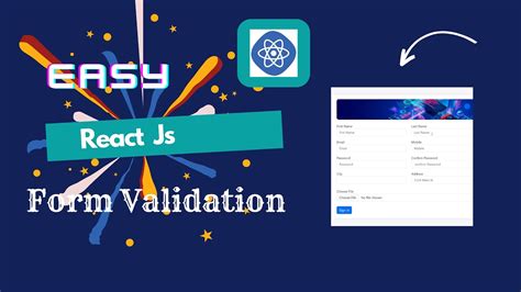 React Js Form Validation Tutorial Learn Formik Yup YouTube