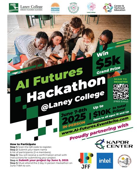 “ai Futures” Hackathon Held At Laney College 1st Phase Submission Deadline June 5th 1159 Pm