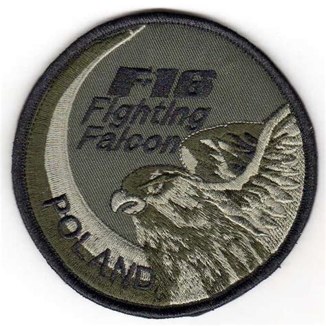Poland F 16 Swirl Type Patches Dutchphantoms Patches