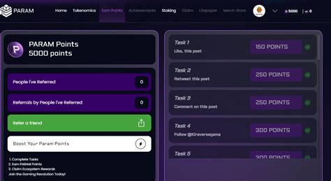 Param Gaming Airdrop How To Register And Complete Airdrop Web3 Trends