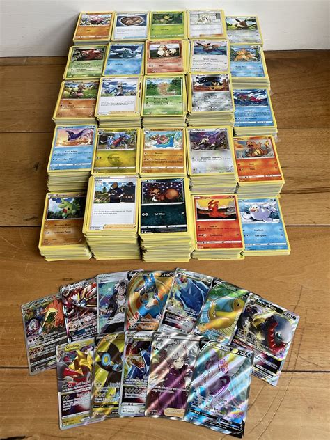 50x Pokemon Card Bundle Tcg Rare Holo 100 Genuine Pokémon Cards