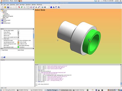 OpenSourceDesignTools More DXF To HeeksPython Experiments
