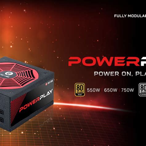 Блоки питания Chieftronic PowerPlay имеют сертификаты 80 Plus Gold и ...