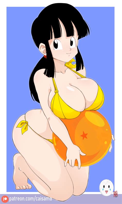 Caisama Chi Chi Dragon Ball Dragon Ball 1girl Black Hair Breasts