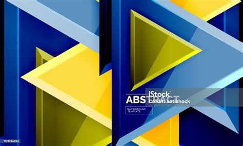 기술 미래 지향적 인 기하학적 3d 모양 최소한의 추상적인 배경 0명에 대한 스톡 벡터 아트 및 기타 이미지 0명 디자인 모던 양식 Istock