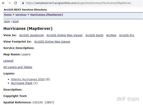 Arcgis 地图服务地址使用技巧 知乎
